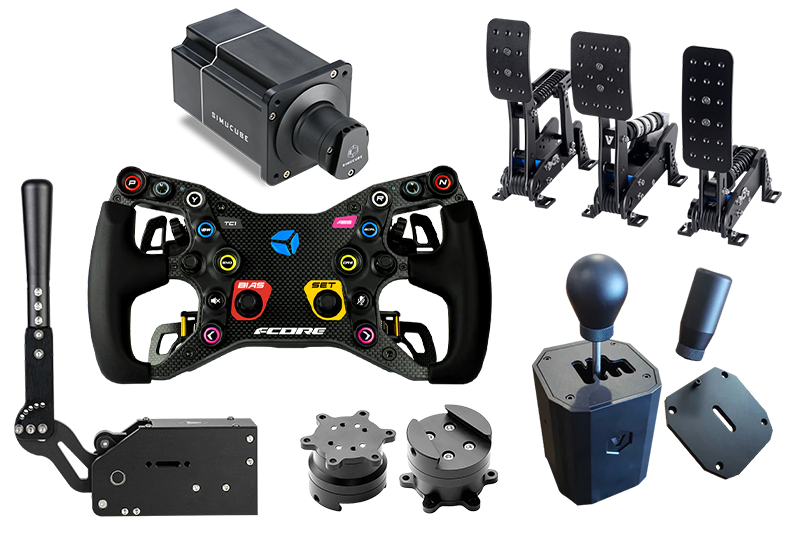 Sim Racing Handbrakes & Shifters | Trak Racer Europe – Tagged "steering ...
